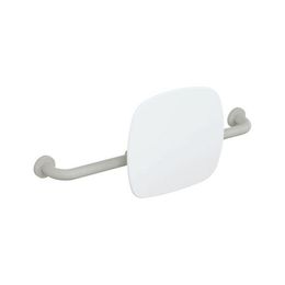 HEWI 801 Rückenstütze 801.51B916197 Wandabstand 150mm, matt, Lehne signalweiß, lichtgrau