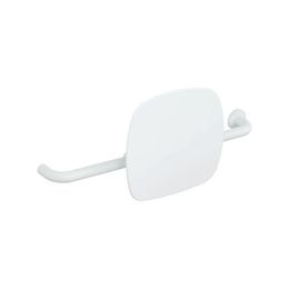 HEWI 801 R&uuml;ckenst&uuml;tze 801.51B9261R98 Wandabstand 150mm, Ausf&uuml;hrung rechts, matt, Lehne signalwei&szlig;, signalwei&szlig;