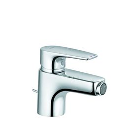 Kludi Pure&solid Bidetarmatur 342160575 chrom, DN 15, mit Metall-Ablaufgarnitur