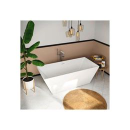 Duravit DuraMaty Badewanne 700575000000000 170x80cm, freistehend, weiß