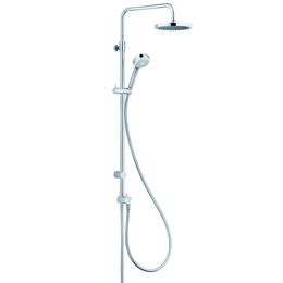 Kludi Logo Dual-Shower-System 6809305-00 chrom, mit Kopf- und Handbrause