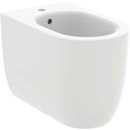 Ideal Standard Blend Stand-Bidet T3753V1 35,5x56x40cm, Hahnloch, mit &Uuml;berlauf, seidenwei&szlig;