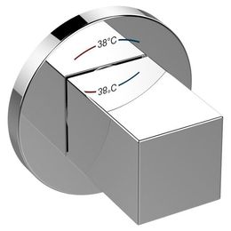 KEUCO Edition 90 Brausethermostat 59053010001 Unterputz Montage, eckig, verchromt