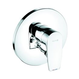 Kludi Pure&solid Fertigmontageset 346500575 chrom, Unterputz-Wannenf&uuml;ll- und Brausearmatur
