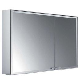 Emco Asis Prestige 2 Aufputz-Lichtspiegelschrank 989707007 988x639mm, breite T&uuml;r links, ohne lightsystem