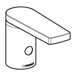 Geberit Armaturenkörper ohne Öffnung 242246001 für Temperaturmischer, HyTronic186