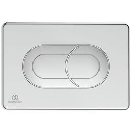 Ideal Standard Solea WC-Bet&auml;tigungsplatte R0133AA 215x10x145mm, pneumatisch, chrom