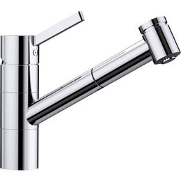 Blanco Tivo-s-f K&uuml;chenarmatur 518410 ausziehbar, abnehmbar, chrom