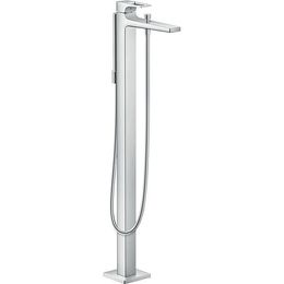 Hansgrohe Metropol Wannenarmatur 74532000 chrom, bodenstehend, mit B&uuml;gelgriff