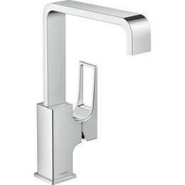 Hansgrohe Metropol 230 Waschtischarmatur 74511000 chrom, Bügelgriff, Push-Open Ablaufgarnitur