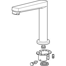 Hansa Auslauf K&uuml;che Twist komplett 59914204 193 mm chr