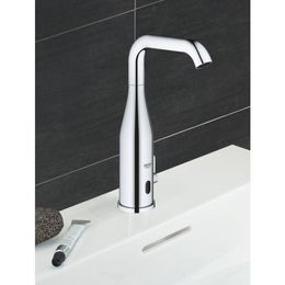 Grohe Essence E Waschtischarmatur 36445000 chrom, mit Mischung, 6 V Lithium Batterie