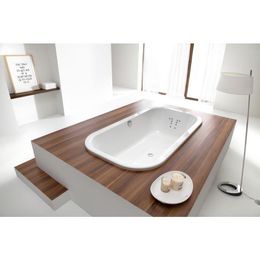 Hoesch Andree Putman Oval Badewanne 6655.010 190 x 100 cm, weiss, Einbauversion