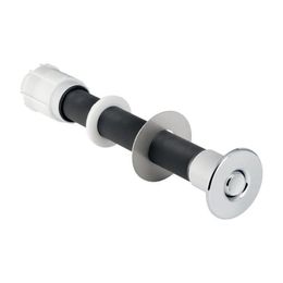 Geberit WC-Steuerung 115943211 hochglanz-verchromt, pneumatisch, 1-Mengen-Sp&uuml;lung, f&uuml;r Anstalten
