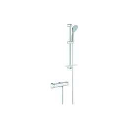 Grohe Grohtherm 2000 Brause-Thermostat 34195001 chrom, DN 15, mit Brausegarnitur