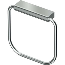 Ideal Standard Connect Handtuchring A9101AA eck, schwenkbar, mit Befestigungssatz verchromt