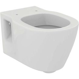 Ideal Standard Connect Wand-Flachspül-WC E8017MA glasierter, geschlossener Spülrand, weiß Ideal Plus