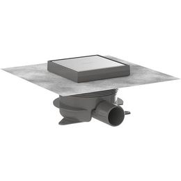 Hansgrohe Komplettset Punktablauf RainDrain Spot Plus 56226800 150x150 mm, h&ouml;henverstellbar, r&uuml;ckseitig befliesbar