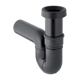 Geberit Geruchsverschluss 167733161 &Oslash; 110 mm, Abgang horizontal, f&uuml;r Hock-WC, PE-HD, schwarz