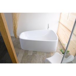 Hoesch Singlebath Duo Badewanne 3699010 179,8 x 117,3 cm, Freistehend, Überlauf rechts