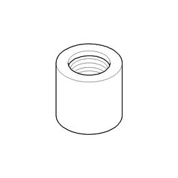 Dornbracht Adapter Regenbrause chrom 092403136-00 092403136 D 33 x 32 mm Chrom