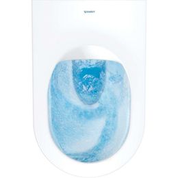 Duravit ME by Starck Wand WC HygieneFlush 2518099000 verdeckte Befestigung, Weiß