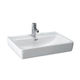 Laufen Pro A Waschtisch 8179510001041 55 x 48 cm, wei&szlig;, mit &Uuml;berlauf, 1 Hahnloch