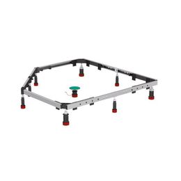 Mepa Montagerahmen SF 5-Eck / Viertelkreis 150185 f&uuml;r superflache Stahl-/Acrylduschwannen