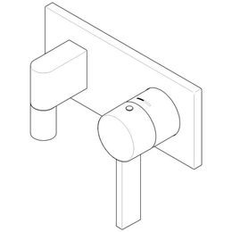 Dornbracht Wandanschlu&szlig; komplett 04110302603-08 platin