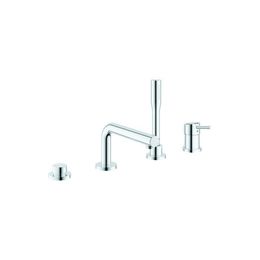 Grohe Concetto 4-Loch Wannenarmatur 19576002 chrom, Einhand Wannenkombination