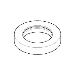 Dornbracht Ring 55x10 platin matt 092810035-06 D 38,6 x 10 mm Platin geb&uuml;rstet