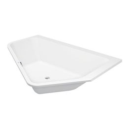 Duravit Paiova F&uuml;nfeck-Badewanne 700393000000000 190 x 140 cm, weiss, Ecke rechts, Einbauversion