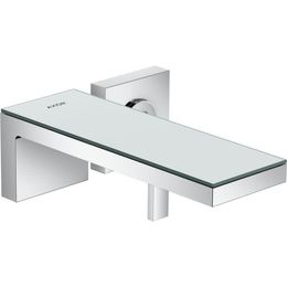 Hansgrohe Axor MyEdition Fertigmontageset 47060000 Ausladung 221 mm, UP-Waschtischarmatur, chrom/Spiegelglas