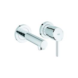 Grohe Fertigmontageset Concetto 19575001 2-Loch-Waschtischarmatur, chrom