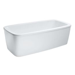 Laufen Palomba Badewanne 2318000000001 180 x 90 cm, weiss, freistehend, mit Schürze