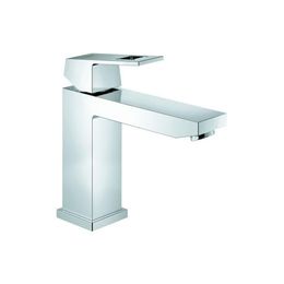 Grohe Eurocube Waschtischarmatur 23446000 chrom, ohne Ablaufgarnitur, mittelhohe Auf&uuml;hrung