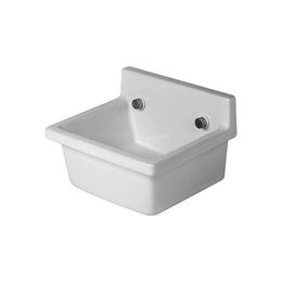 Duravit Starck 3 Ausgussbecken 0313480000 48 x 42,5 cm, weiss, ohne &Uuml;berlauf