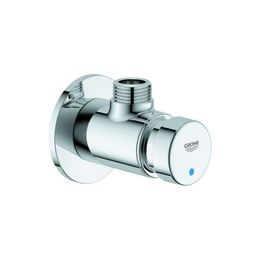 Grohe Selbstschluss-Brauseventil Euroeco CS chrom, Markierung blau/rot, 36267000