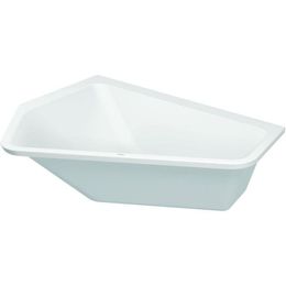 Duravit Paiova F&uuml;nfeck-Badewanne 700390000000 177x130cm, we, Ecke links, Einbauversion