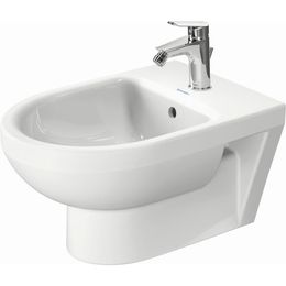 Duravit No. 1 Basic Wandbidet 2279150000 weiss, mit &Uuml;berlauf, mit Hahnlochbank