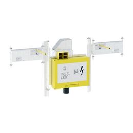 Geberit Gis Montage-Set 461483001 mit UP-Drehsiphon B105, f&uuml;r Waschtisch