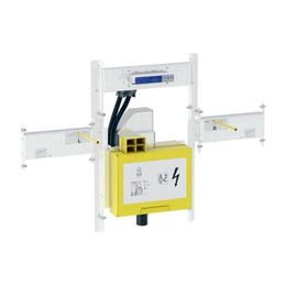 Geberit Gis Montage-Set 461472001 mit UP-Drehsiphon B90, f&uuml;r Waschtisch/Wandarmatur