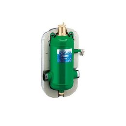Caleffi Discal Mikroblasenabscheider 551083 DN 80, Stahl-Geh&auml;use, Schwei&szlig;anschl&uuml;sse, mit Isolierung