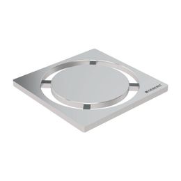 Geberit Designrost Circle 154311001 8 x 8 cm, f&uuml;r bodenebene Dusche