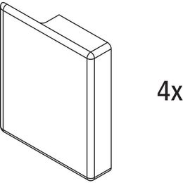 Kermi Abdeckung 2534452 Ersatzteilset, silber hochglanz