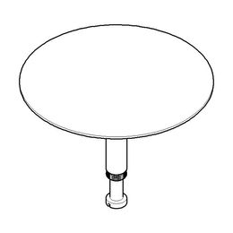 Dornbracht Kompl.-Stopfen Wanne Ab-u 04312003148-33 mattschwarz