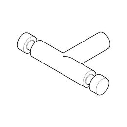 Dornbracht Haken doppelt Innen 4-kt 05186051901-00 chrom