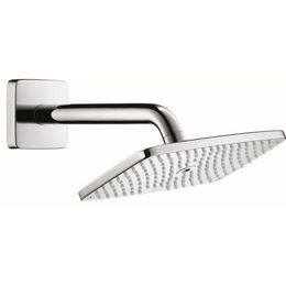 Hansgrohe Kopfbrause Raindance E 240 AIR 27375000 chrom, Wandanschluss, 1jet EcoSmart