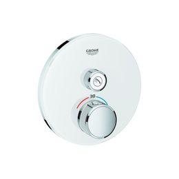 Grohe Grohtherm Smartcontrol Brausethermostat 29150LS0, moon white, 1 Absperrventil