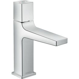 Hansgrohe Metropol Select 110 Waschtischarmatur 32571000, chrom, mit Push-Open Ablaufgarnitur